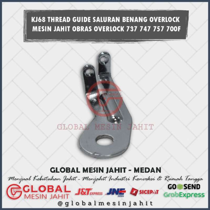 Jual KJ68 THREAD GUIDE SALURAN BENANG MESIN JAHIT OBRAS 737 747 757 ...