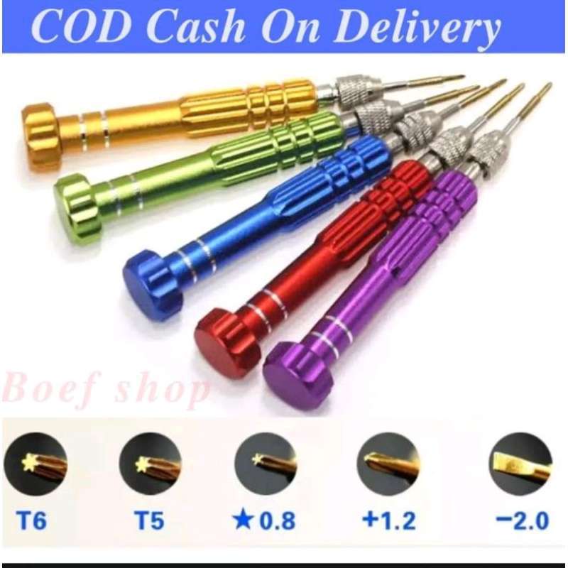 Jual Obeng Plus Set /alat Buka Hp / Service Tool / Obeng Lengkap ...