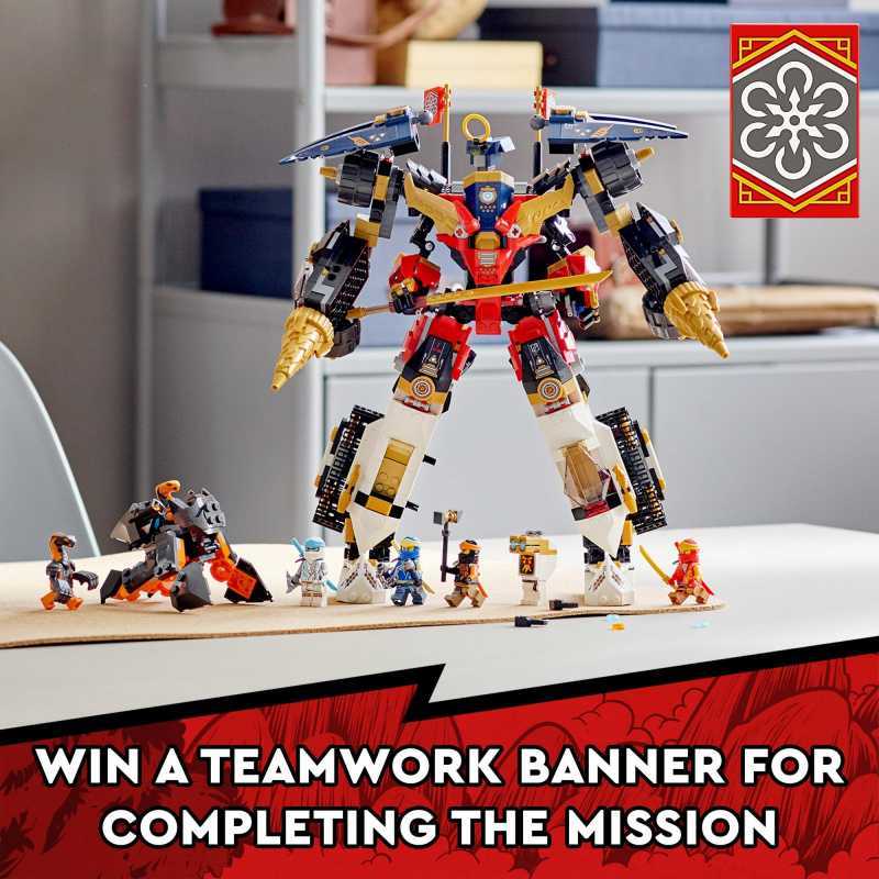 Jual Lego® Ninjago® 71765 Ninja Ultra Combo Mech Toy (1104 Pieces) Di ...