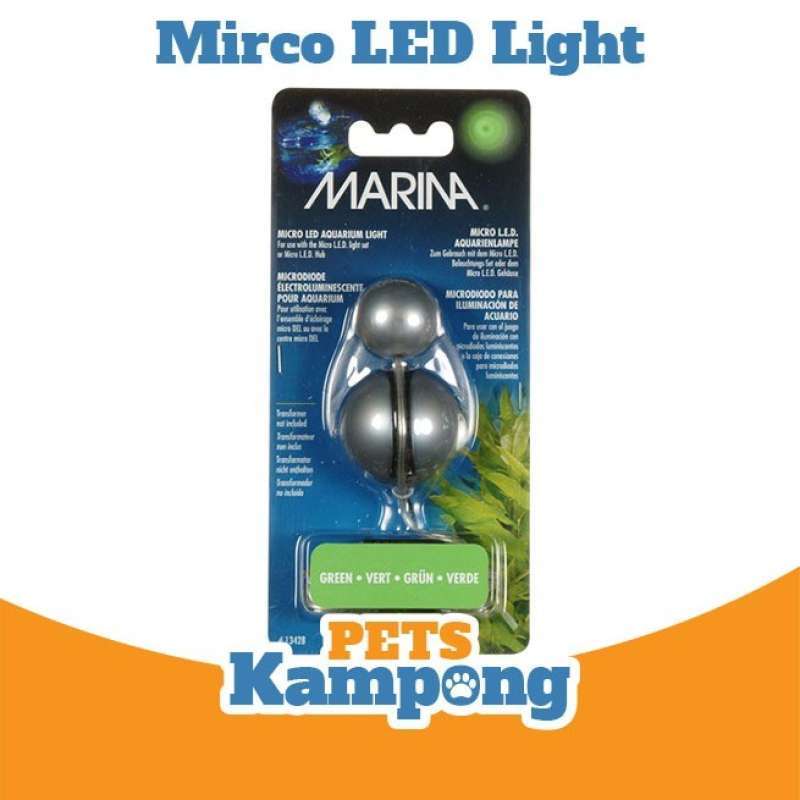 Promo Lampu Berwarna Led Mikro Aquarium Merek Marina Diskon 35% di ...