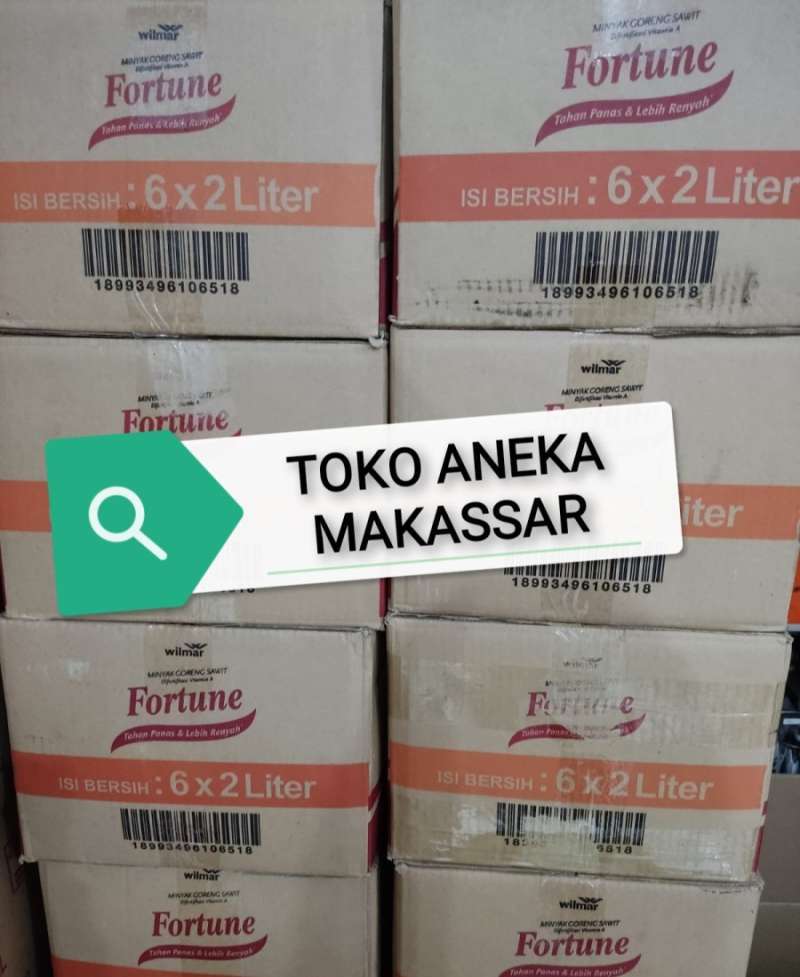 Jual Minyak Goreng Fortune 2l Per Karton Di Seller Toko Aneka Makassar ...