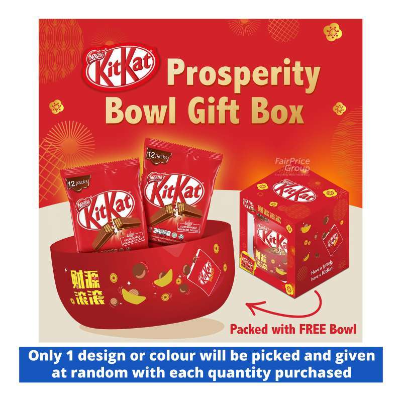 Jual Kitkat Kit Kat Kit-kat 24 2 Bungkus X 12 Pcs Free Hadiah Bowl ...