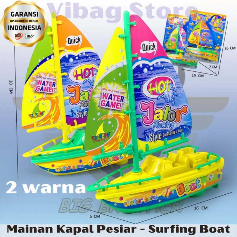 Promo Mainan Kapal Laut Surfing Speed Boat Perahu Pesiar Selancar ...