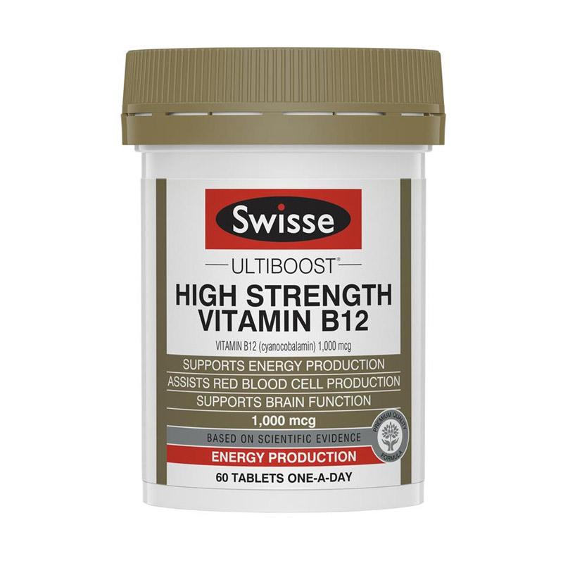 Promo SWISSE Ultiboost High Strength Vitamin B12 Multivitamin [60 ...