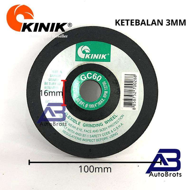 Jual Kinik Batu Selep Flexible 100 X 3 X 16mm / For Glass & Marble Di ...