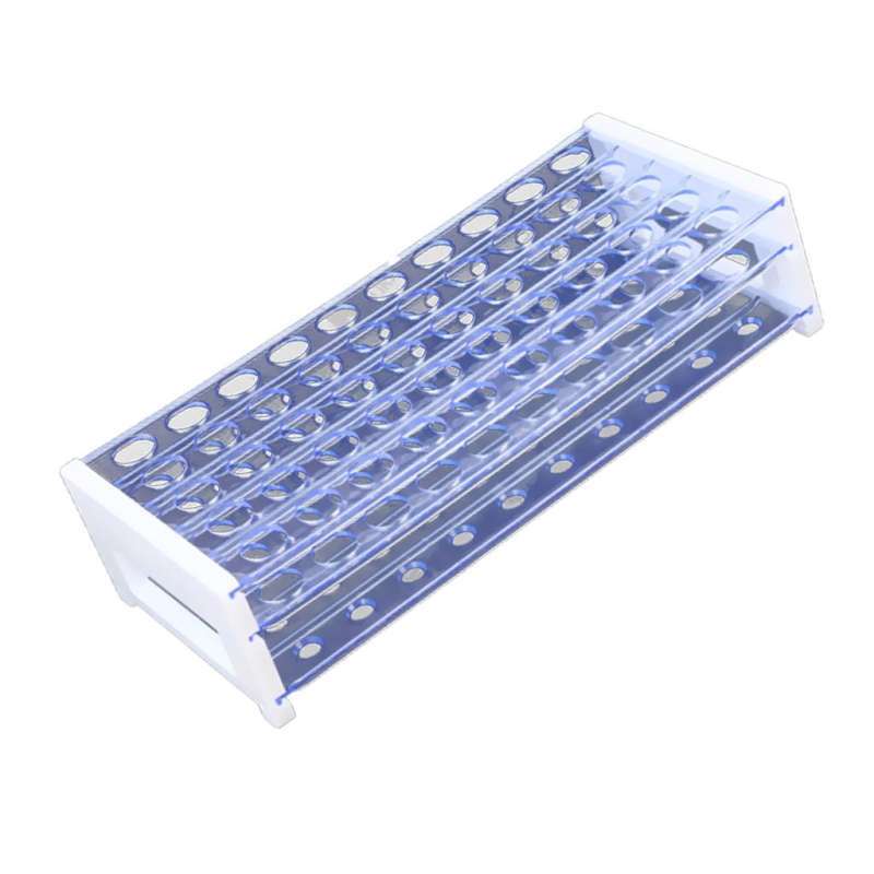 Jual Plastic Rack 18mm Test Tube Stand 40 Holes Bracket Lab Storage ...