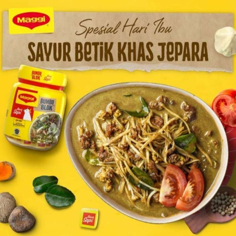 Jual Maggi Bumbu Blok Penyedap Masakan Rasa Sapi Jar 100 Gr (kemasan ...