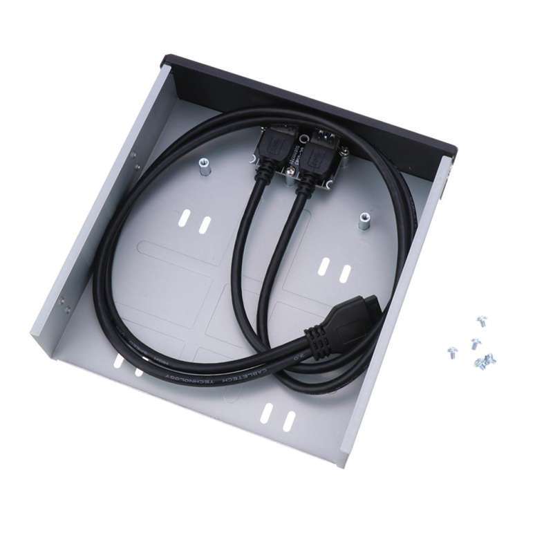 Jual USB 3.0 2-Port Front Panel USB Hub with Microphone Input Port for ...