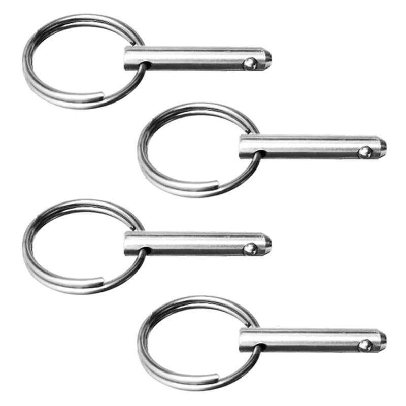 Jual 4 x Bimini Top Quick Release Pins Spring Ball - Marine 316 ...
