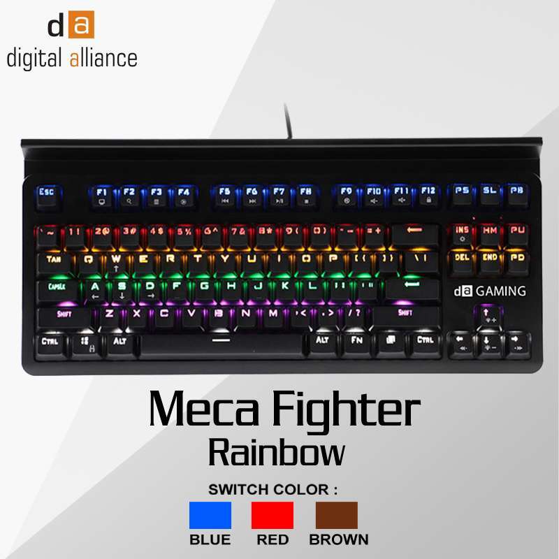 Promo Digital alliance Meca Fighter Mechanical keyboard - RED SWITCH ...