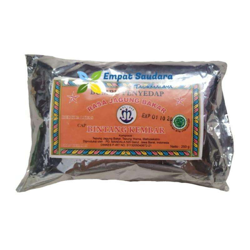 Jual BUMBU PENYEDAP RASA JAGUNG BAKAR MERK BINTANG KEMBAR KEMASAN 250 ...