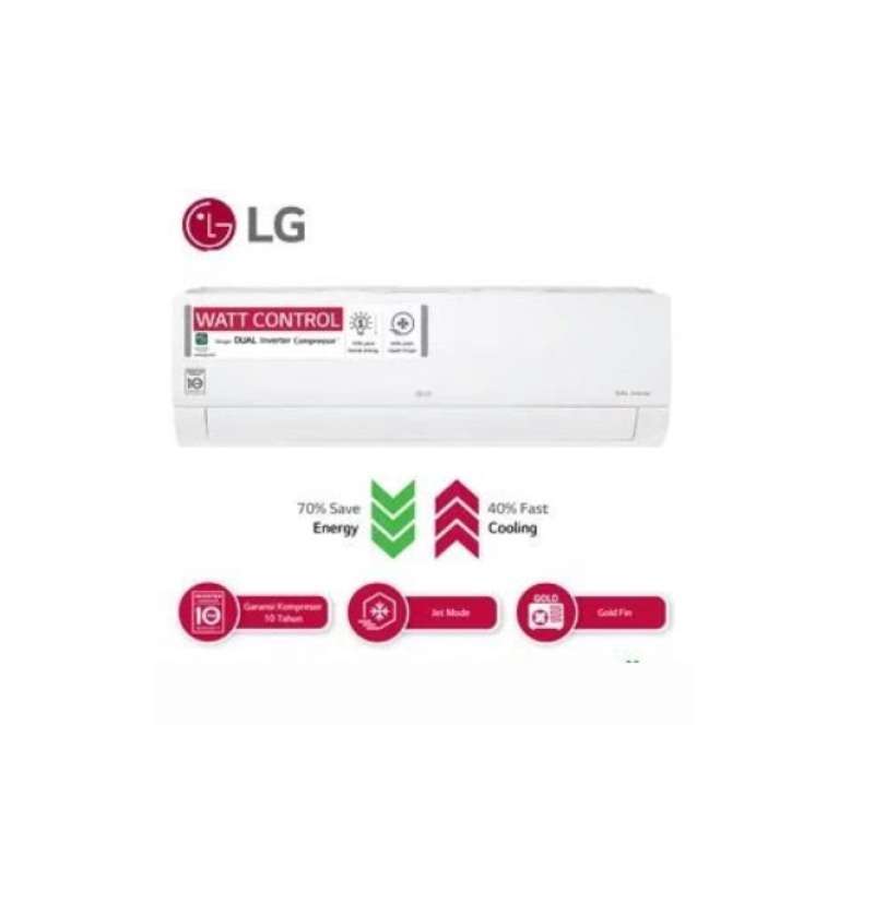 Jual AC LG T06EV4 1/2PK DUAL COOL INVERTER di Seller Sakatama Global ...