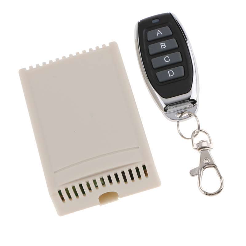 Jual DC 12V 4CH RF Relay Wireless Remote Control Light Switch Garage ...