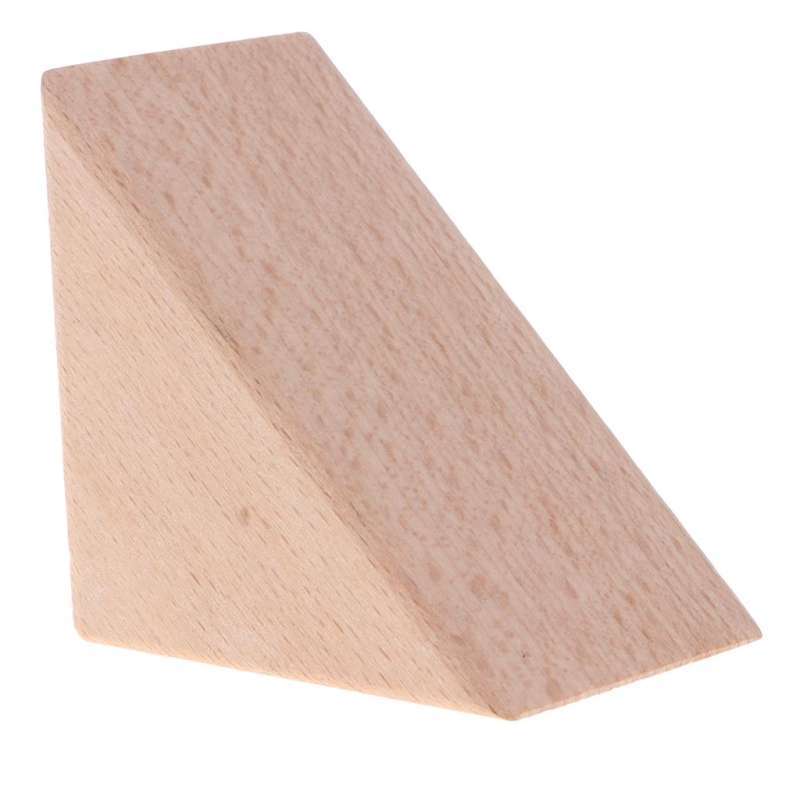 Jual Wooden Geometric Block Kids Montessori Teaching Aids - Isosceles ...