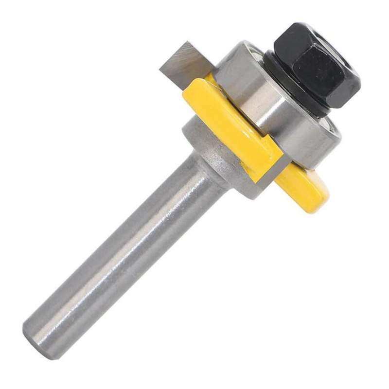 Jual 2pcs 1/4 Tooth Tongue And Groove Router Bit Set 3/4'' Stock Cutter ...
