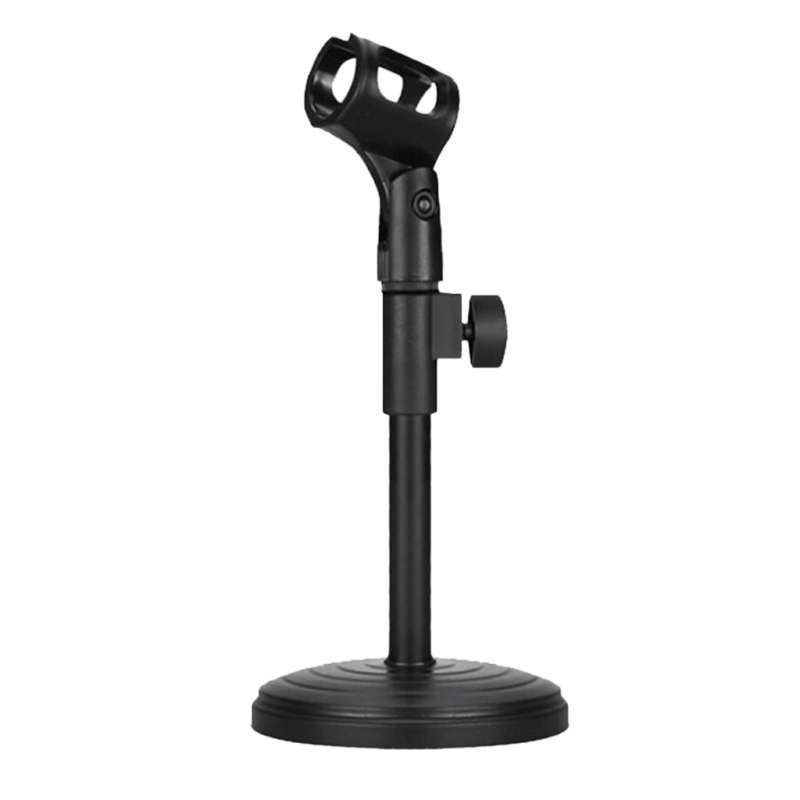 Jual Liftable Desk Mic Stand Adjustable Microphone Angle, Metal Lifting ...