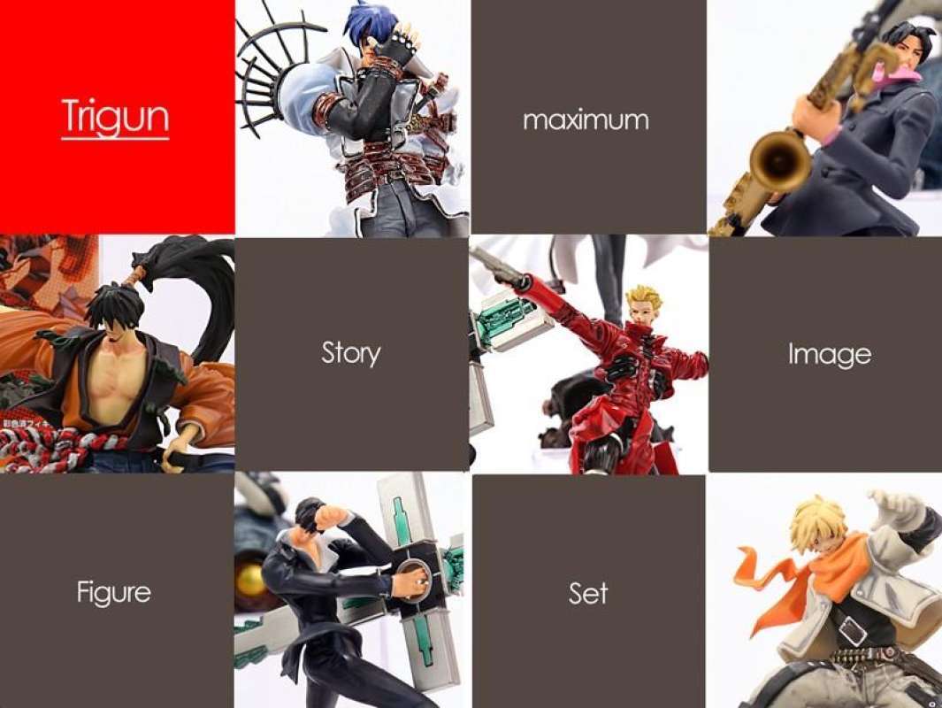 Jual Toys Trigun Story Image Figure Set di Seller Drakuli Games ...