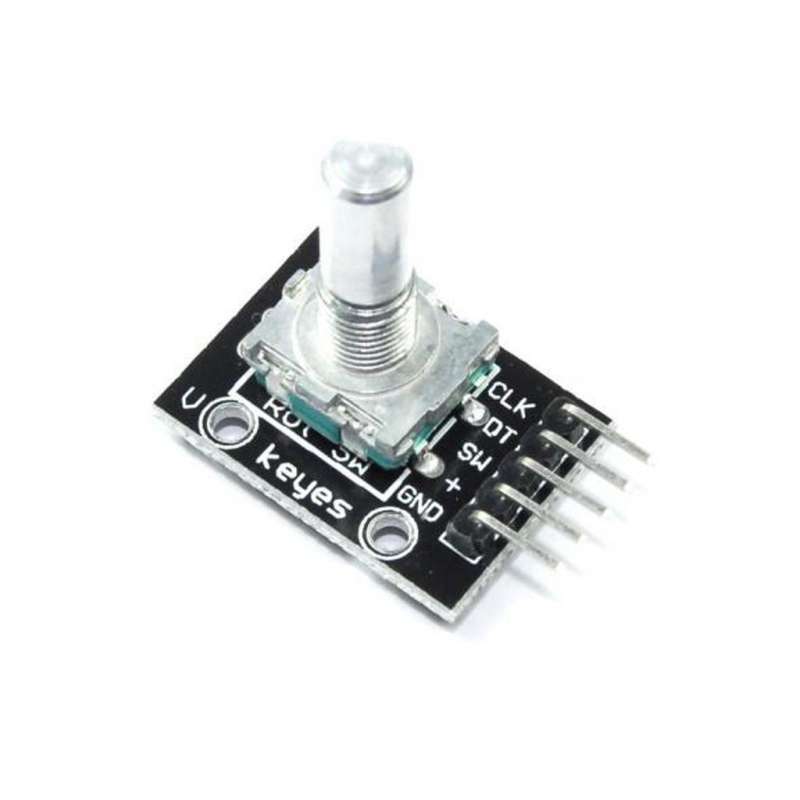 Jual 6pcs Rotary Encoder Brick Sensor 20 Pulse Circle Board For Ky-040 ...