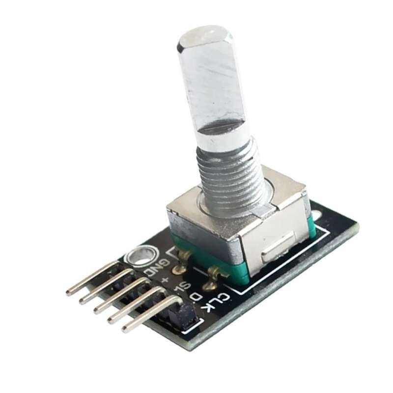 Jual 6pcs Rotary Encoder Brick Sensor 20 Pulse Circle Board For Ky-040 ...