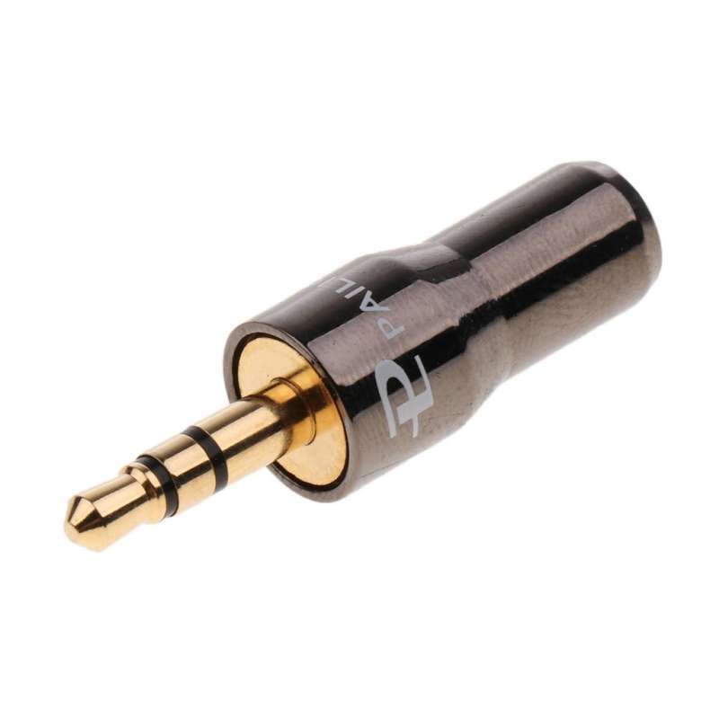 Jual 3.5mm Stereo Jack Plug Audio Headphone Mic Jack Plug Connector di ...