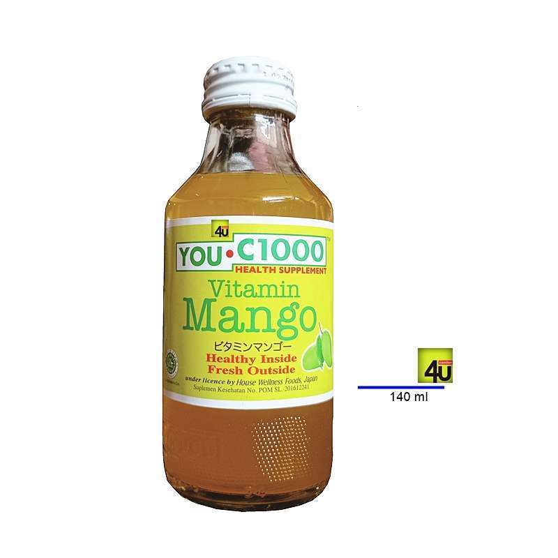 Jual You C 1000 Mango 140ml Di Seller Hokky Fruit - Pradah Kali Kendal ...