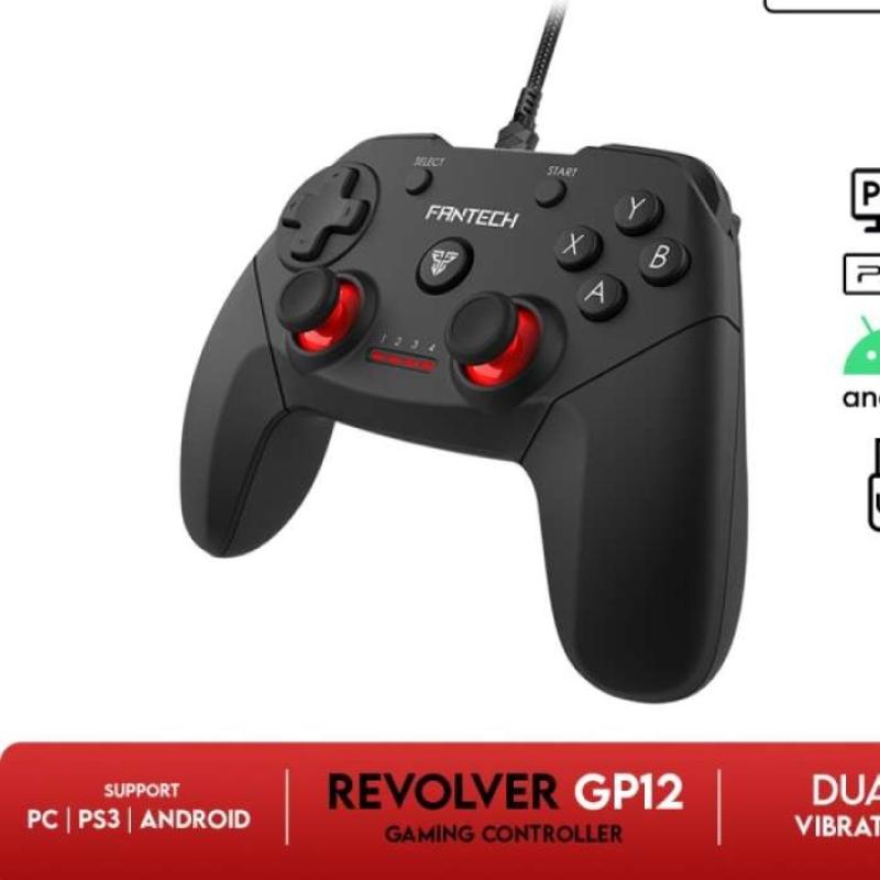 Promo PROMO FANTECH REVOLVER GP12 GAMING CONTROLLER GAMEPAD JOYSTICK ...