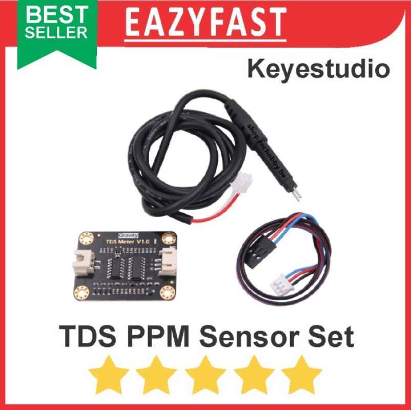 Jual TDS PPM Meter Sensor Analog Arduino Air Water Quality Conductivity ...