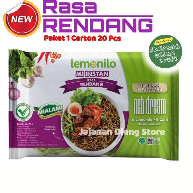 Promo Mie Lemonilo Special NCT Dream Rasa Rendang Diskon 17% di Seller ...