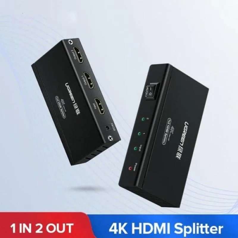 Jual UGREEN HDMI 4K SPLITTER 1 IN 2 OUT SIMULTAN DISPLAY di Seller ...