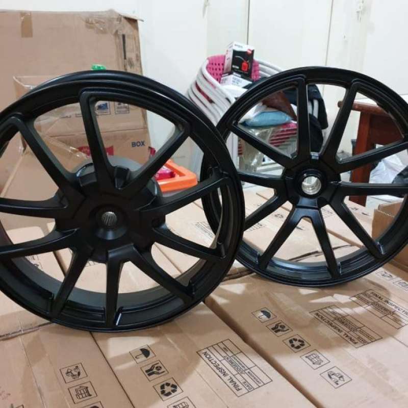 Jual velg motor vario 125 Chemco Evo Hitam di Seller Andresmegashop ...