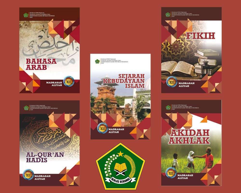 Jual Buku Siswa MA Madrasah Aliyah Kelas 12 AKIDAH AKHLAK FIKIH BAHASA ARAB AL QURAN HADIS ...