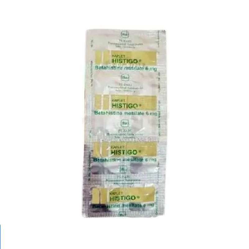 Jual HISTIGO 6 MG KAPLET STRIP di Seller Apotek MOSE Official Store ...