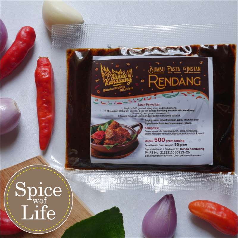 Bumbu Rendang Padang Premium: Rasa Autentik dalam Kemasan Praktis ...