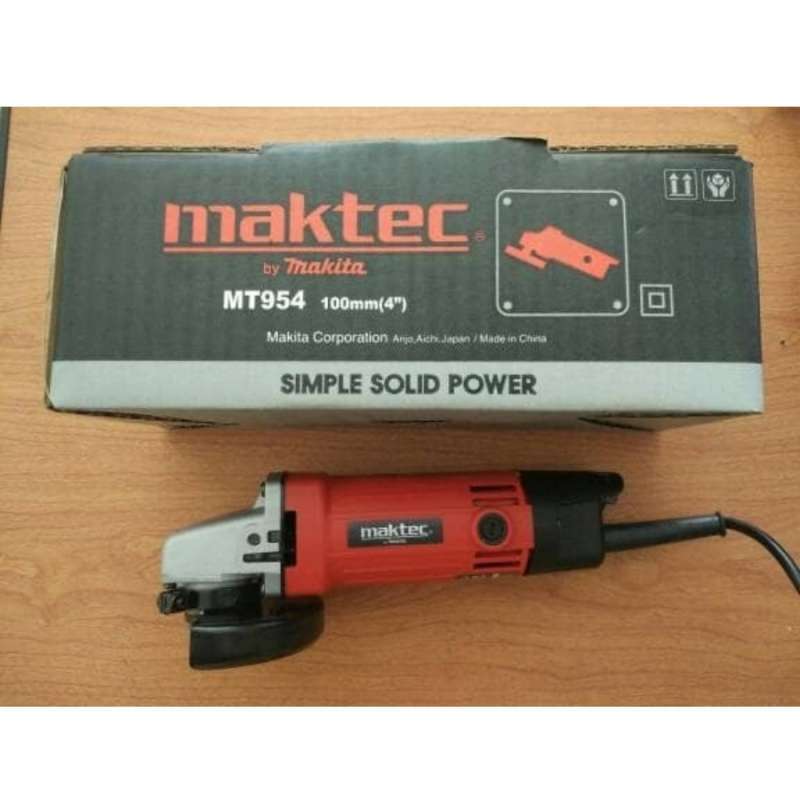Jual Obral Maktec Gerinda Tangan Gerinda Listrik 4 Inch Mt954 Mt 954 ...