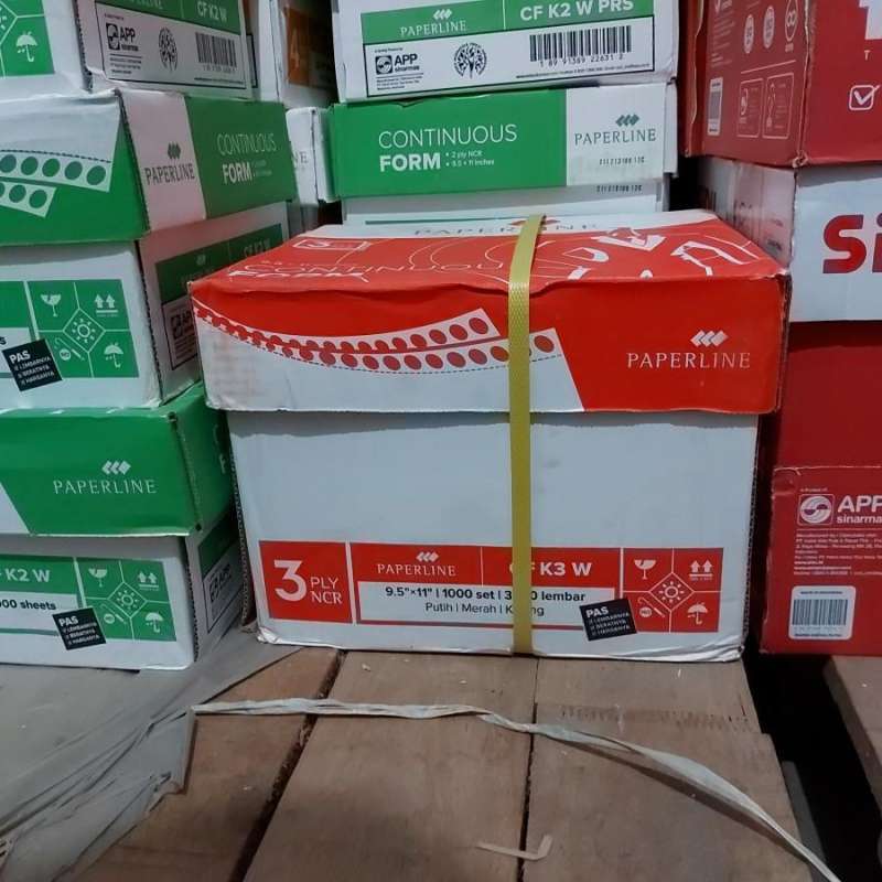 Jual Continuous Form Paperline K3 W 9,5 X 11 Rangkap 3 Di Seller Wahana ...