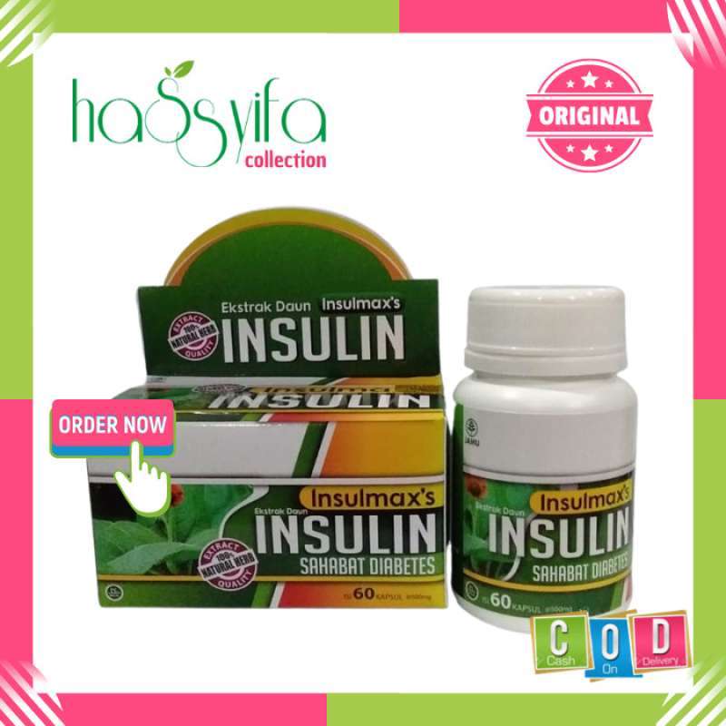 Jual Insulmaxs Kapsul Extra Insuline Insulmax Darusyifa 60 Kapsul Di ...