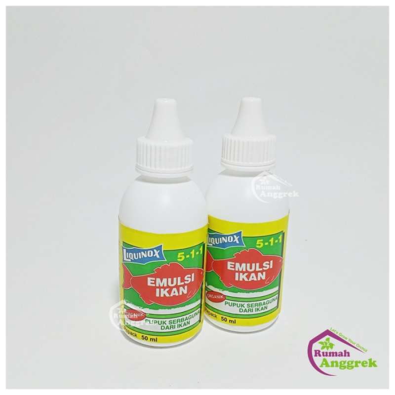 Promo Liquinox Fish Emulsion 5-1-1 50 Ml Emulsi Minyak Ikan Bibit Benih ...