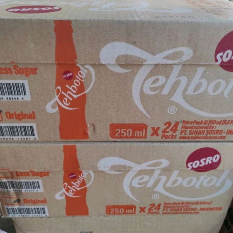 Jual Teh Botol Sosro Kotak 250 Ml 1 Dus Di Seller Cahaya Mas - Paku Jaya, Kota Tangerang Selatan ...