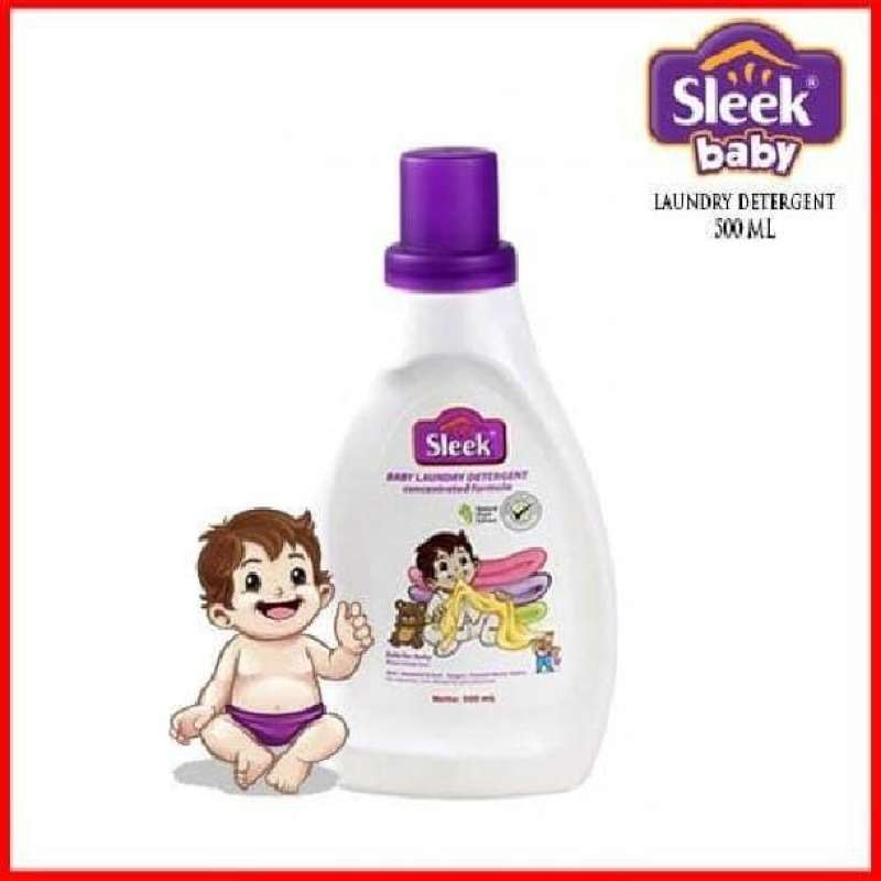 Jual sleek laundry detergent 500ml di Seller shanellebabyshop - 15 Ilir ...