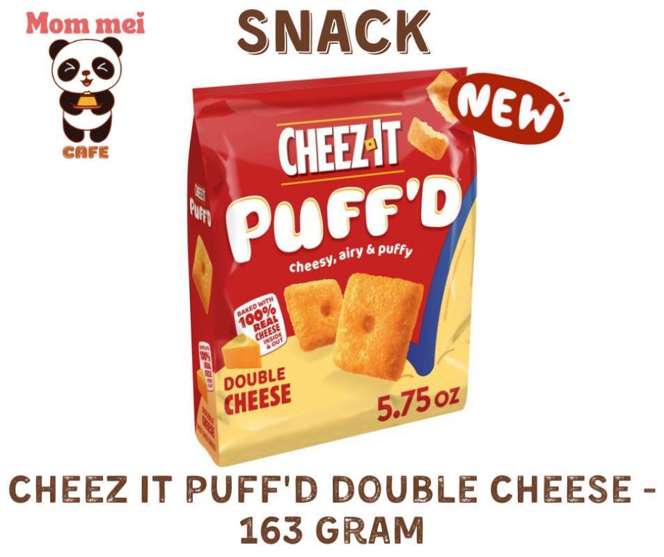 Jual Biskuit CHEEZ IT PUFFD DOUBLE CHEESE Snack Crackers di Seller Mom ...