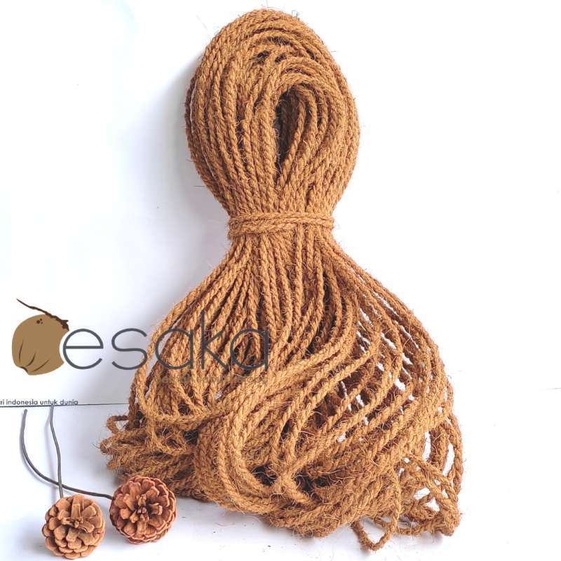 Jual TALI SABUT KELAPA - TALI 4MM PANJANG 100 METER - TALI GANTUNG ...