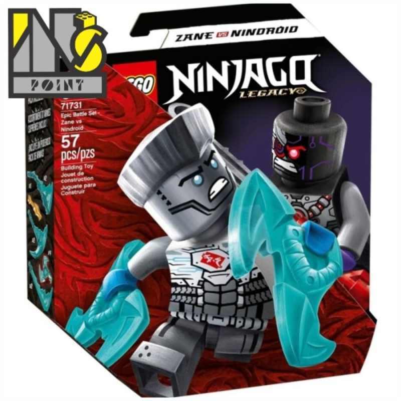 Jual Lego 71731 - Ninjago - Epic Battle Set - Zane Vs. Nindroid Kode ...