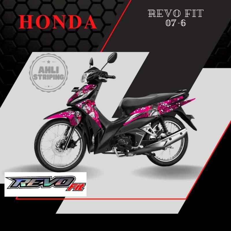 Jual Revo Sticker Striping Revo Fi - Sticker Motor Honda Revo Fi New ...
