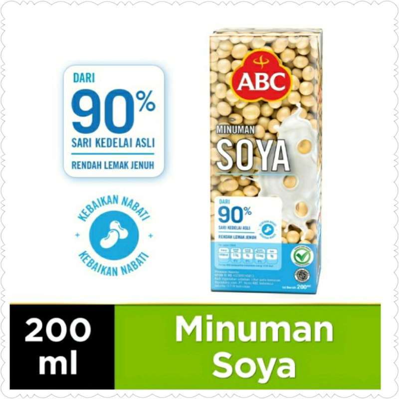 Jual Abc Soya Milk 200ml 1 dus 24 pcs di Seller Azzamhappyshop ...