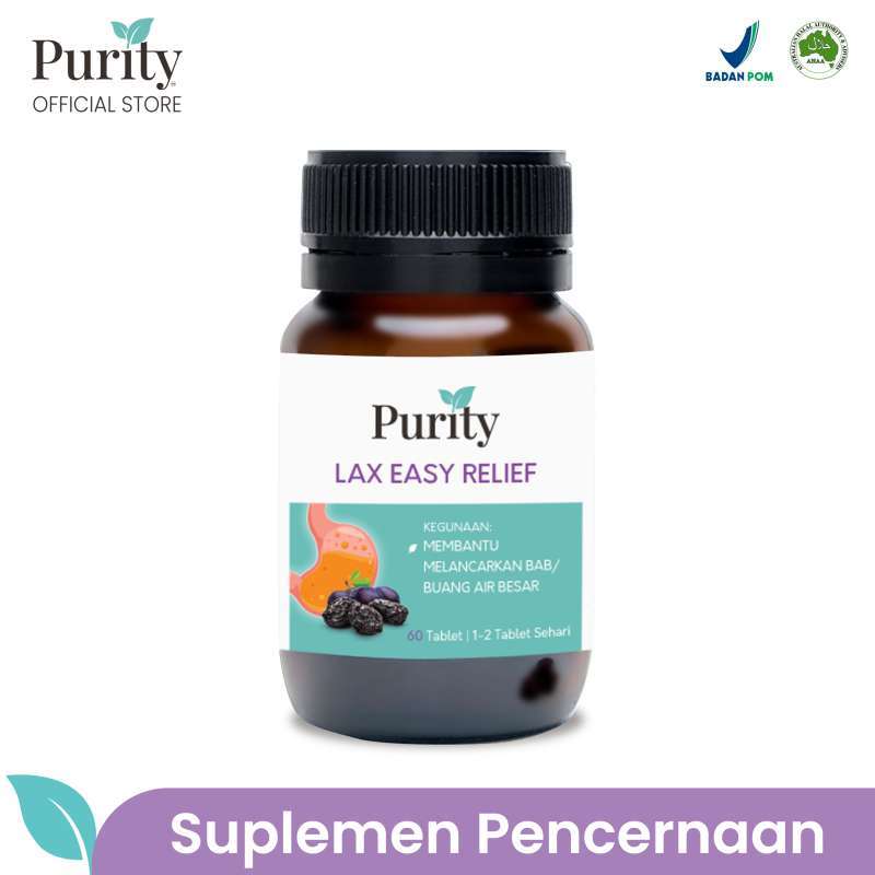 Jual Purityfic Gut Constipation Relief 60 Tablets Di Seller Purityfic ...
