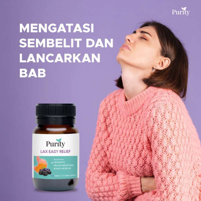 Jual Purityfic Gut Constipation Relief 60 Tablets Di Seller Purityfic ...