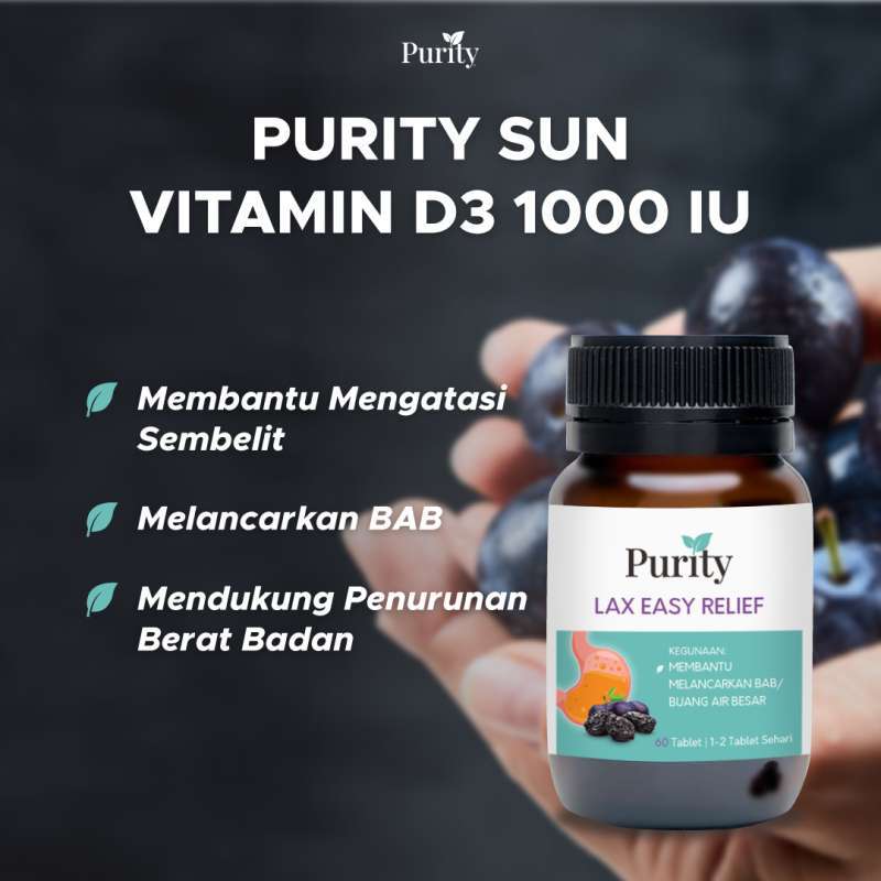 Jual Purityfic Gut Constipation Relief 60 Tablets Di Seller Purityfic ...