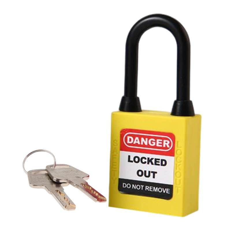 Promo Lockout Tagout Locks Nylon Safety Padlock Premium 6mm Shackle ...