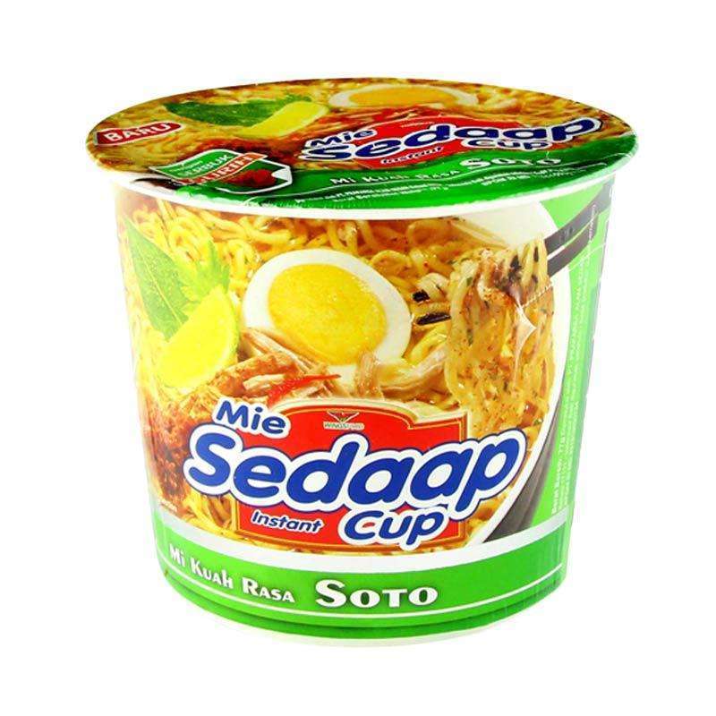 Jual SEDAAP MIE INSTANT SOTO CUP [81 G] di Seller Ranch Market Pasarina ...