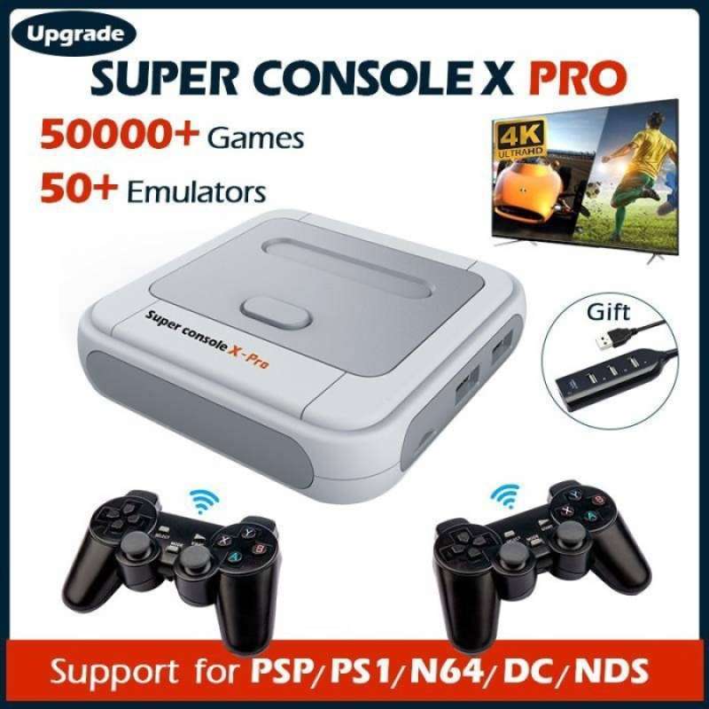 Jual Super Console X PRO 4K Retro Game Console Built in 33000 Games ...